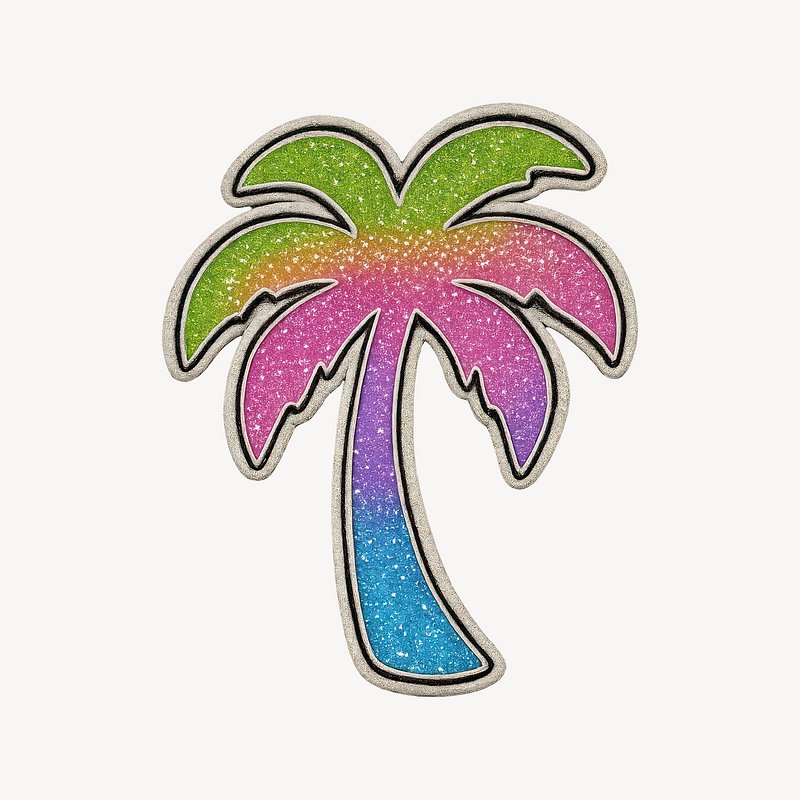 Palm Glitter Backgrounds Design Images | Free Photos, PNG Stickers ...