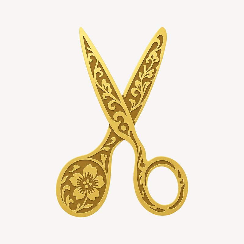 Gold Scissors PNG Images | Free Photos, PNG Stickers, Wallpapers ...