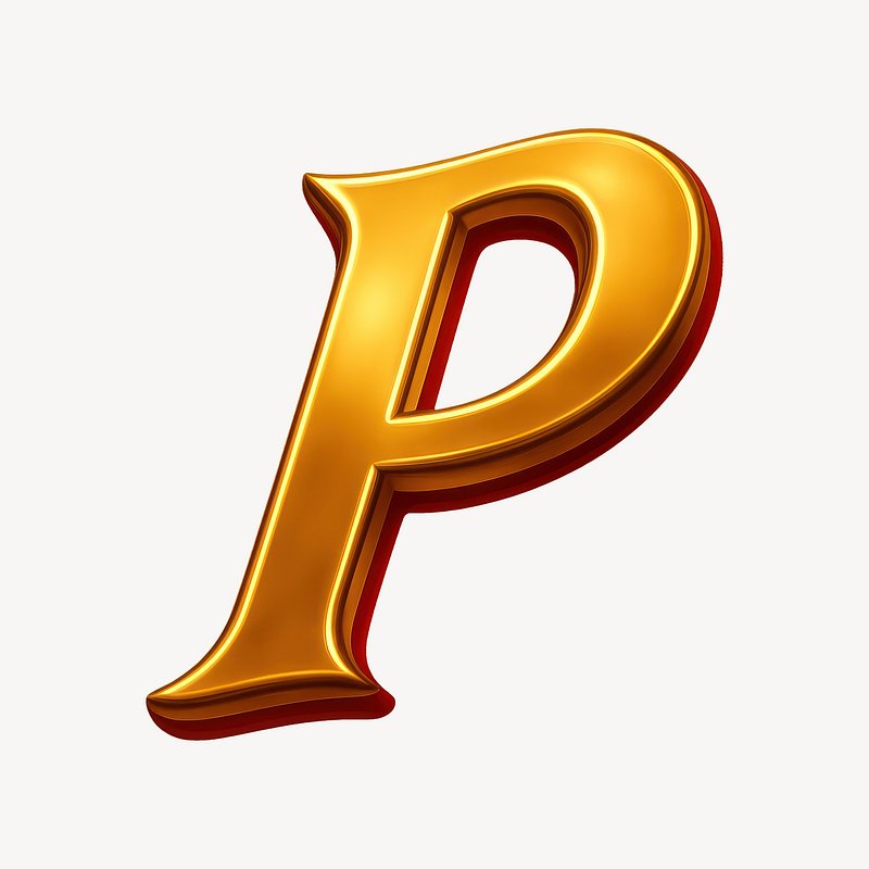 3d+p Alphabet Isolated Images | Free Photos, PNG Stickers, Wallpapers ...