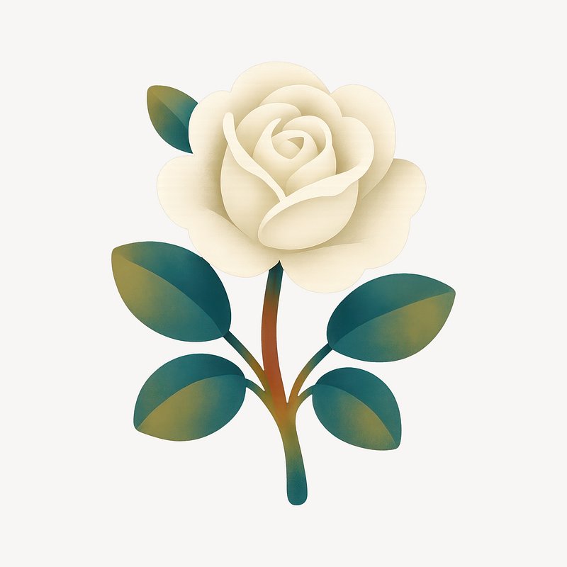 Black And White Outline Leaves Flower Floral Images | Free Photos, PNG ...