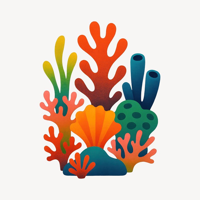 Drawing+of+coral+reef Sea Images | Free Photos, PNG Stickers ...