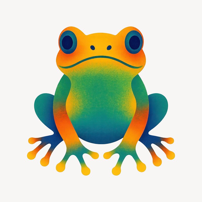 Drawing Frog Background Shadow Design Images | Free Photos, PNG ...