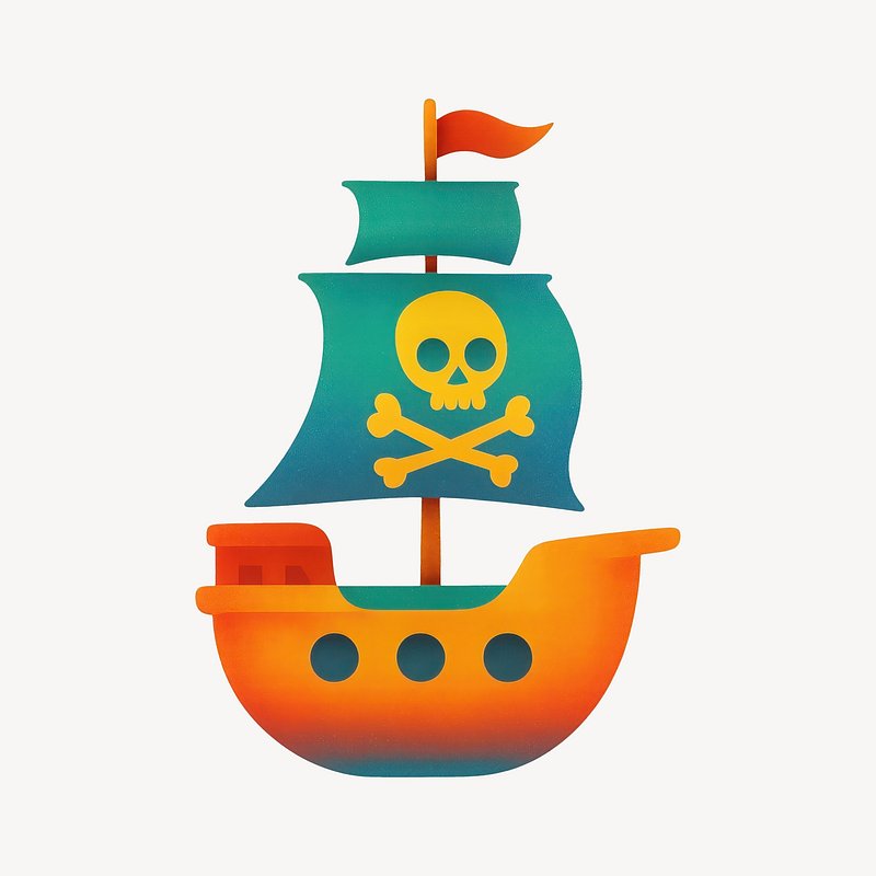 Pirate Transparent Style Vintage Images | Free Photos, PNG Stickers ...