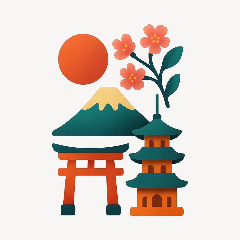 Japanese Symbols Gradients PNG Background Images | Free Photos, PNG ...