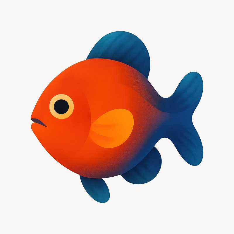 Fish Blue Vintage Shadow PNG Images | Free Photos, PNG Stickers ...