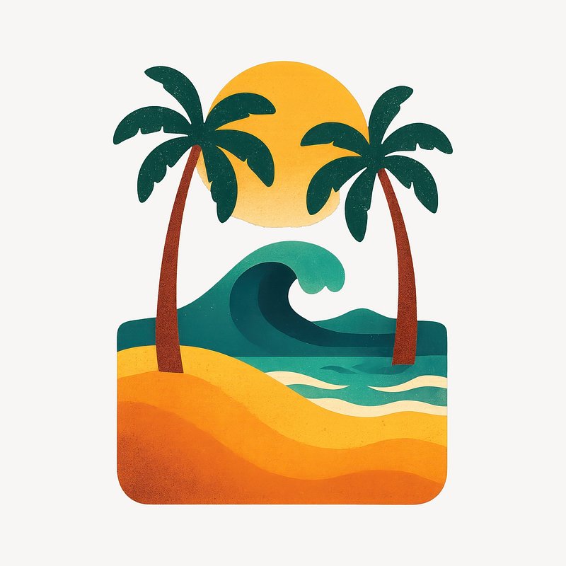 Beach+scene PNG Images | Free Photos, PNG Stickers, Wallpapers ...