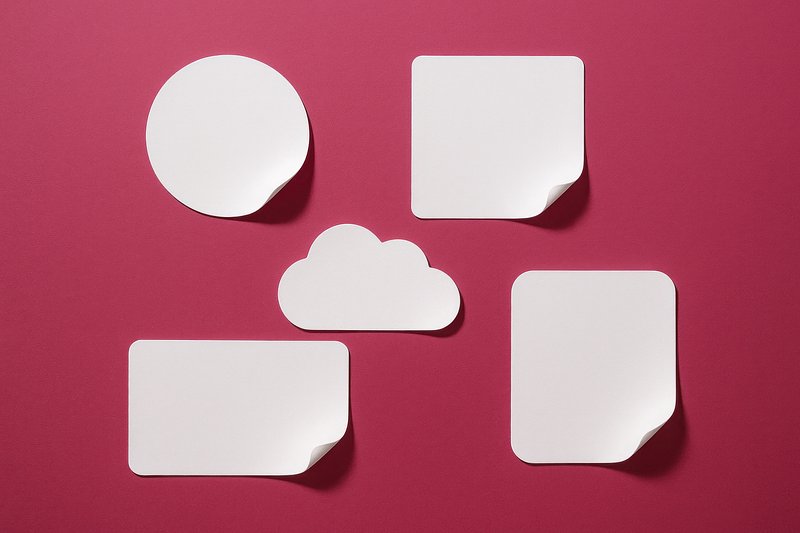 Round+stickers+red Background Paper Images | Free Photos, PNG Stickers ...