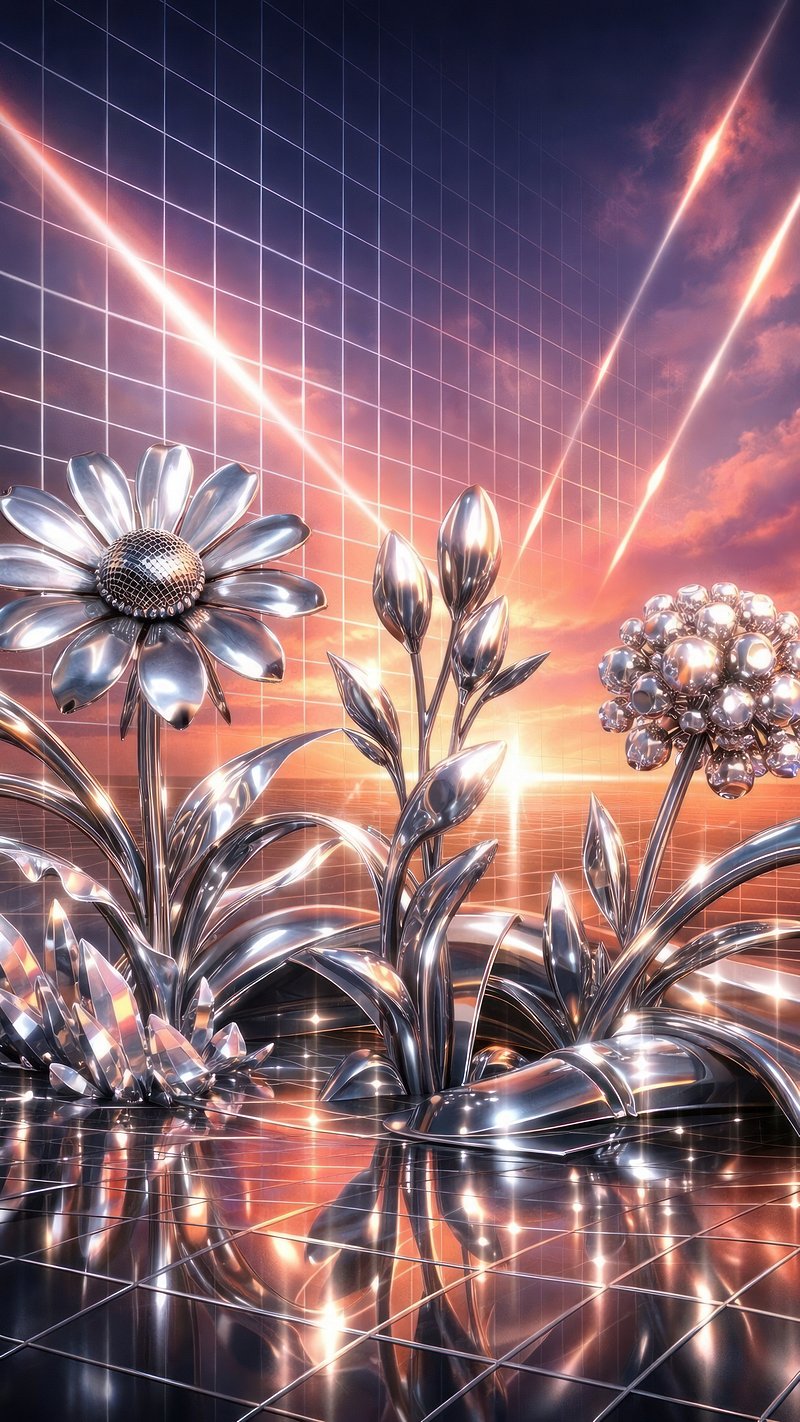 Flowers+landscape+wallpaper Gradient Images | Free Photos, PNG Stickers ...