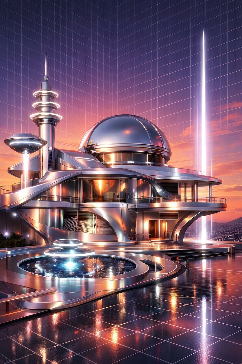 Sunset City Image Grid Futuristic Images | Free Photos, PNG Stickers ...