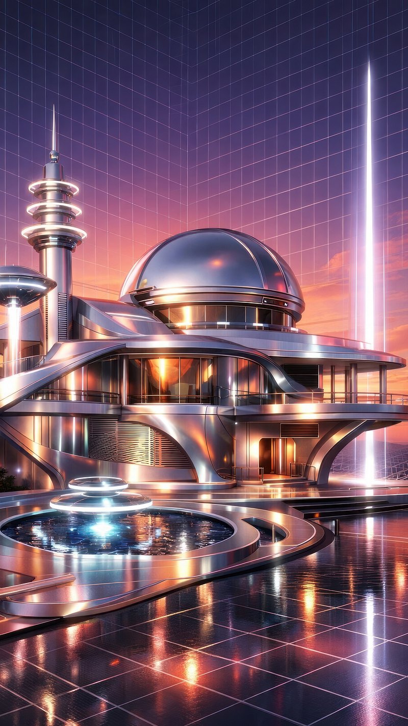 City+background+wallpaper Illustration Mobile Gradient Images | Free ...