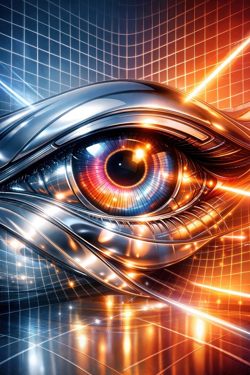 Eye Technology Background Aesthetic Neon Images | Free Photos, PNG ...