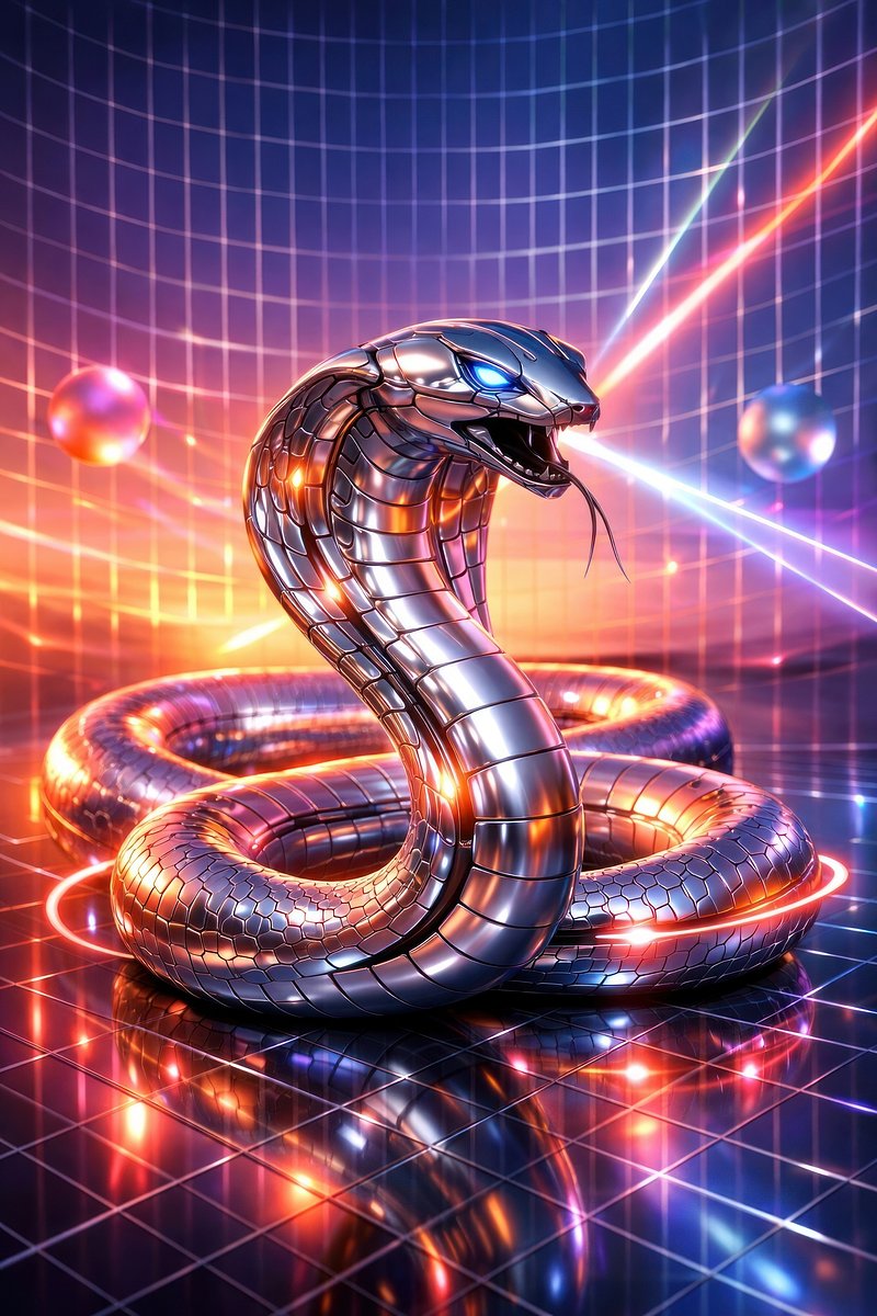 Snake+wallpaper Neon Images | Free Photos, PNG Stickers, Wallpapers ...