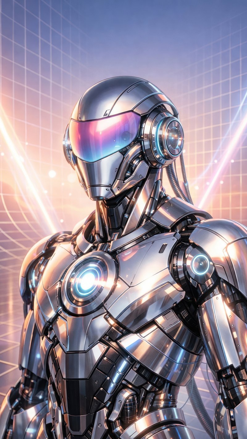 Metal Robot Lighting Images | Free Photos, PNG Stickers, Wallpapers & Backgrounds - rawpixel