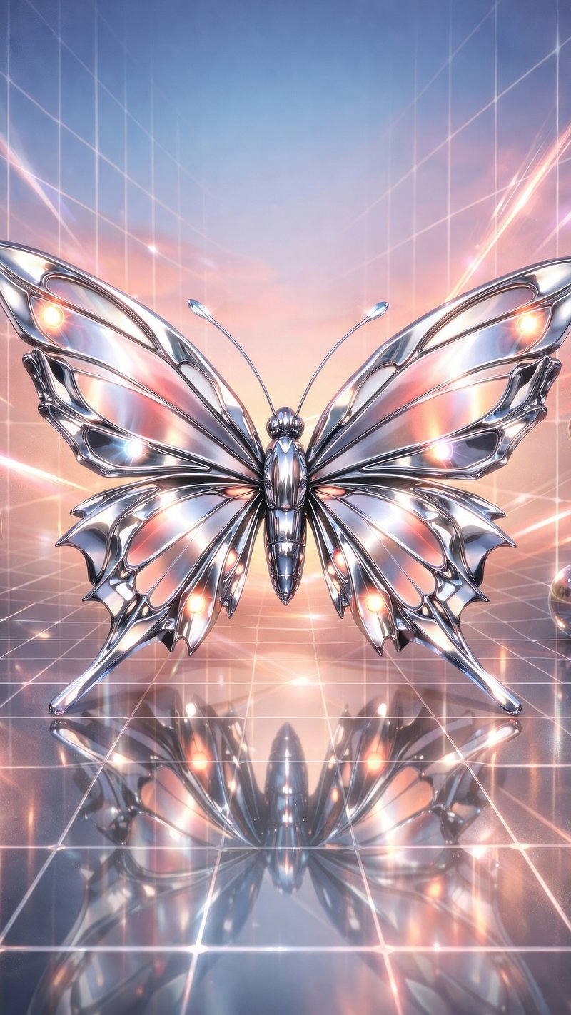 Butterfly Mobile Wallpaper Design Grid Images | Free Photos, PNG ...