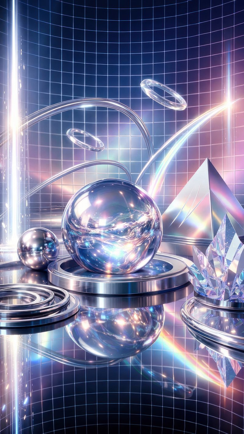 Wallpaper Aesthetic Water Grid Futuristic Images | Free Photos, PNG ...