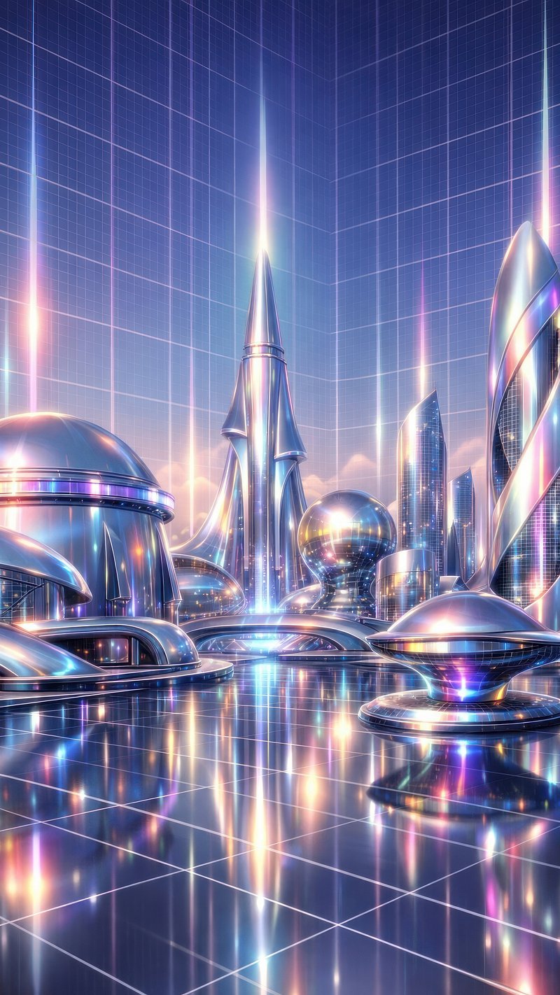 Future Tech Futurism Grid Wallpaper Neon Images | Free Photos, PNG ...