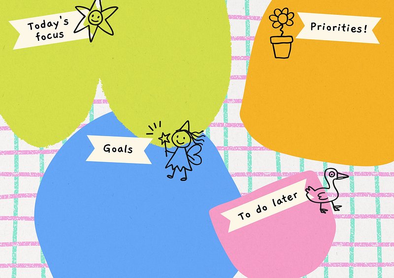 Plan Goal Template Planner Images | Free Photos, PNG Stickers ...