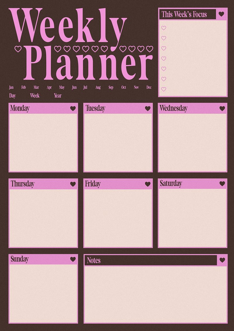 Daily+plan Note Images | Free Photos, PNG Stickers, Wallpapers ...
