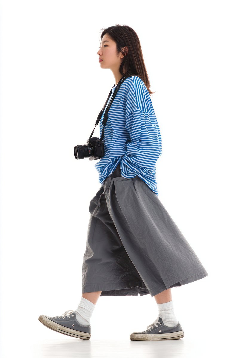 Woman+side White Blue Background Black Images | Free Photos, PNG ...