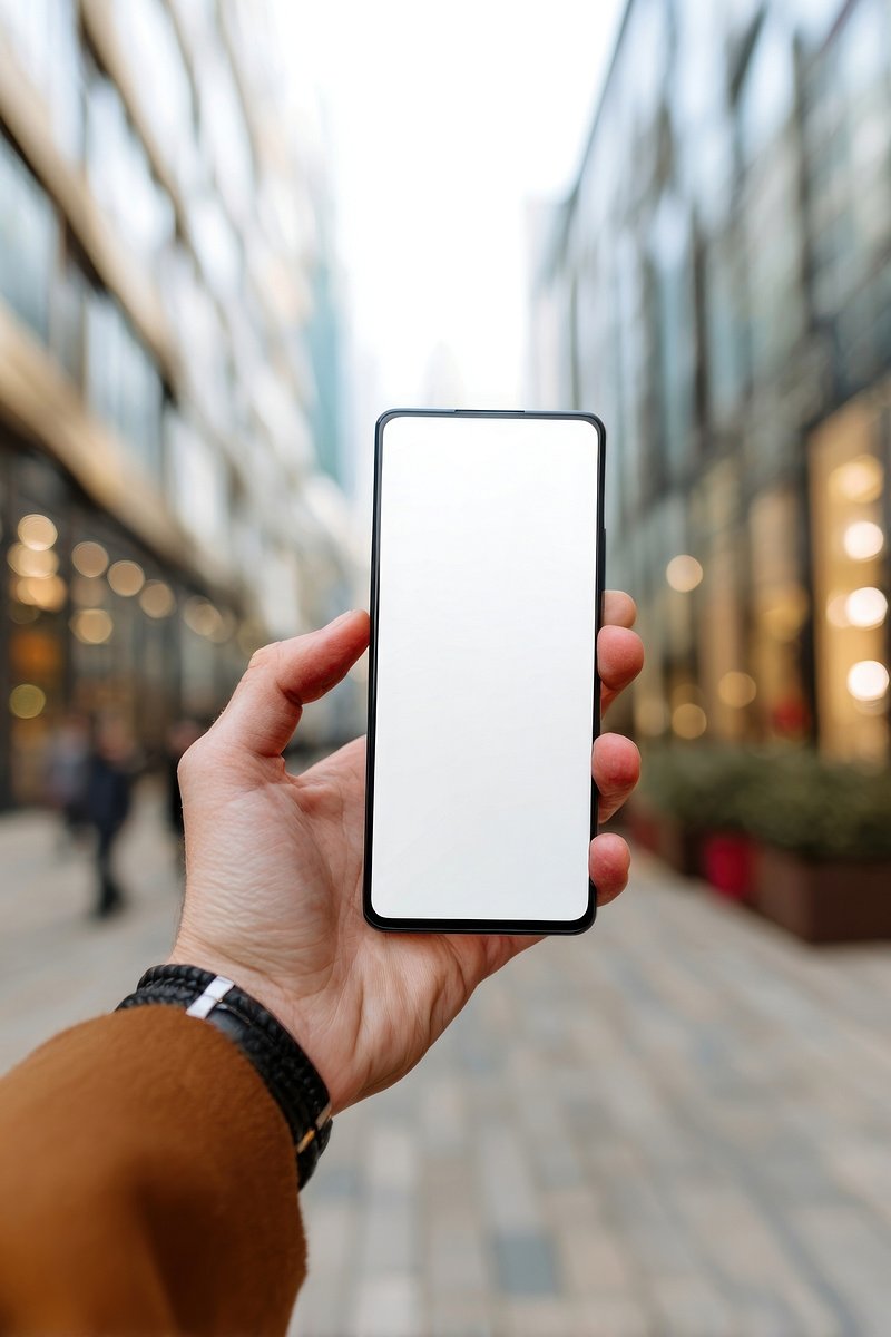 Mobile Street Phone Hand Holding Smartphone Images | Free Photos, PNG ...