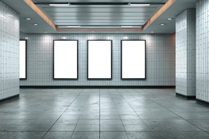 Frame+of+display Mockup Wall Design Space Empty Images | Free Photos ...