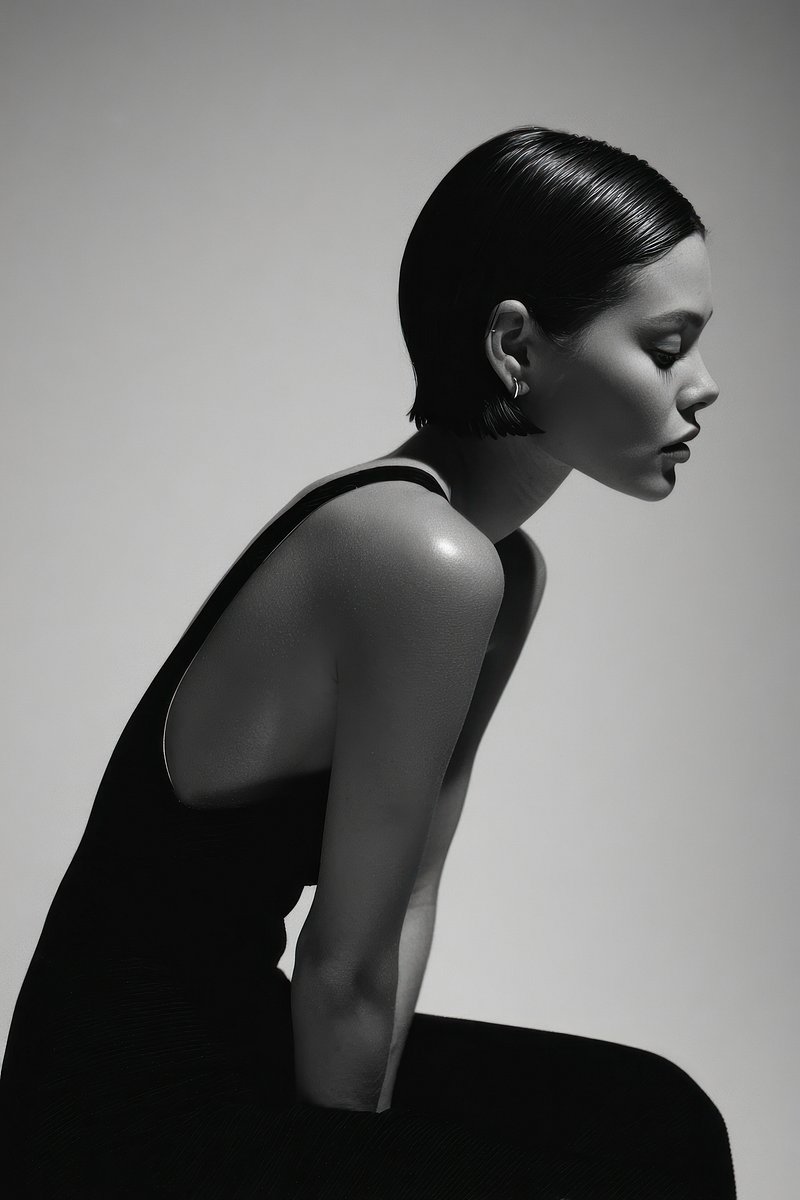 Black And White Portrait JPG Light Images | Free Photos, PNG Stickers ...