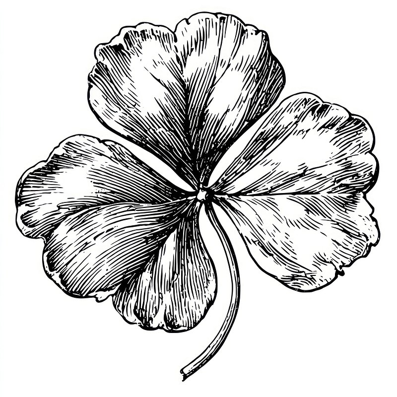 Leaves Black And White Drawing Images | Free Photos, PNG Stickers ...
