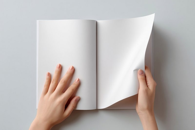 Magazin+photo White Paper JPEG Background Mockup Images | Free Photos ...