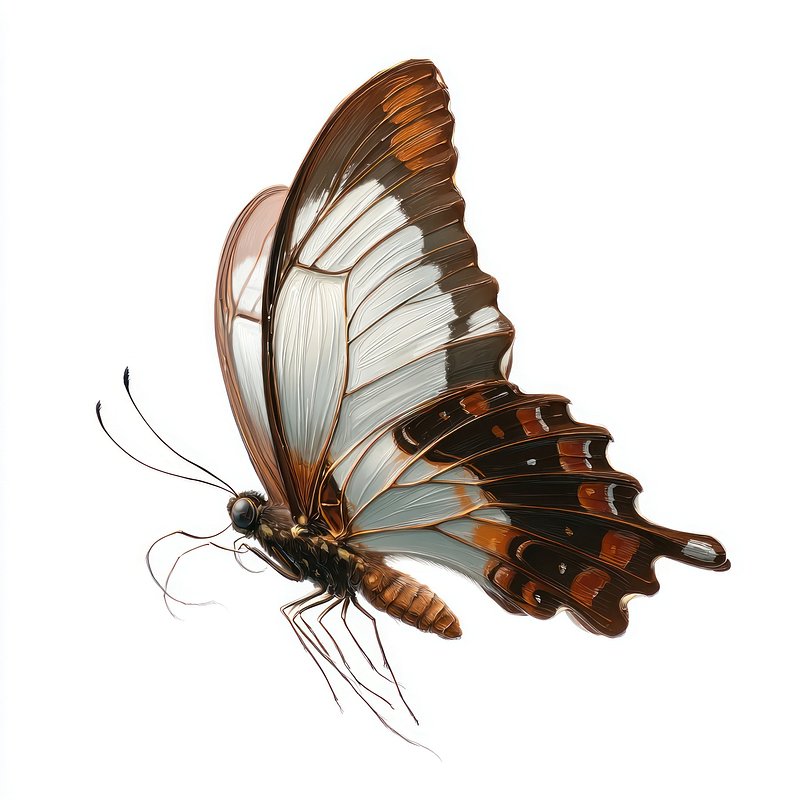 Photorealistic Butterfly Images | Free Photos, PNG Stickers, Wallpapers ...