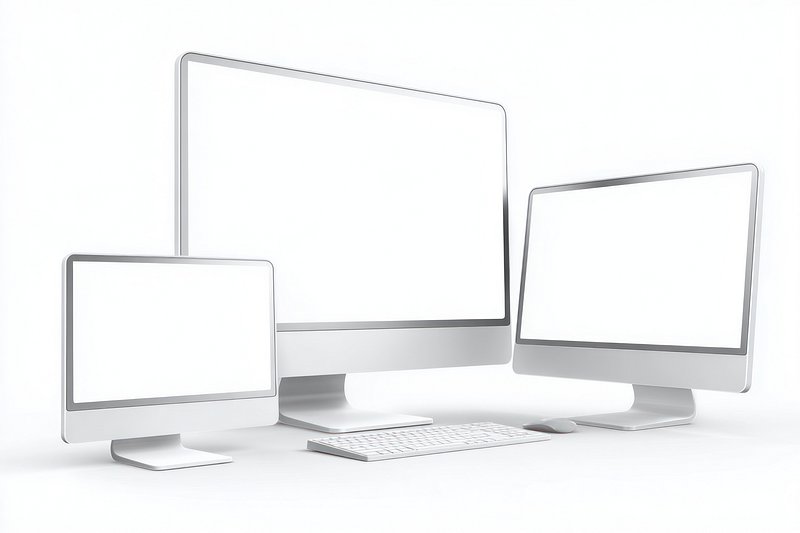 Mockup Computer Design Screen Digital Device Images | Free Photos, PNG ...