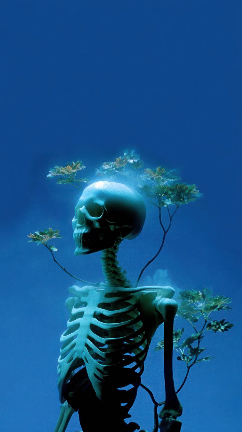 Skeleton+wallpaper Art Design Images | Free Photos, PNG Stickers ...