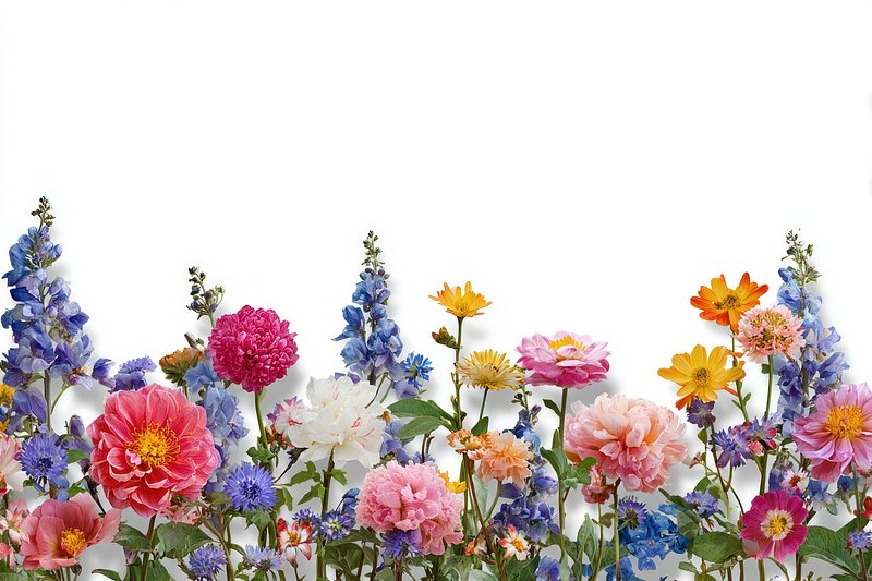 Floral Garden Background Border Images | Free Photos, PNG Stickers ...