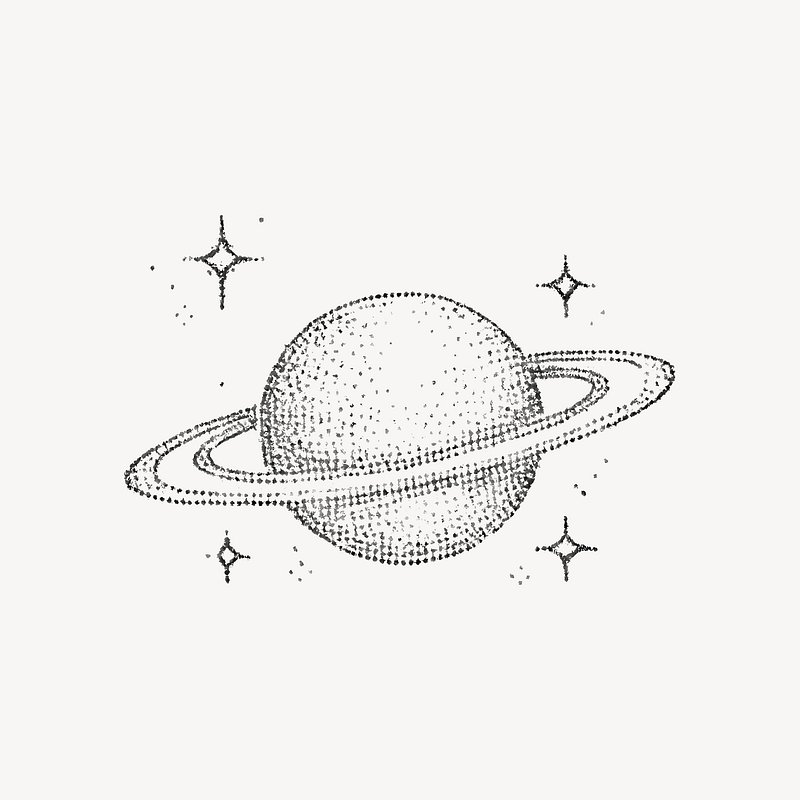 Planet Saturn Aesthetic Design Images | Free Photos, PNG Stickers ...
