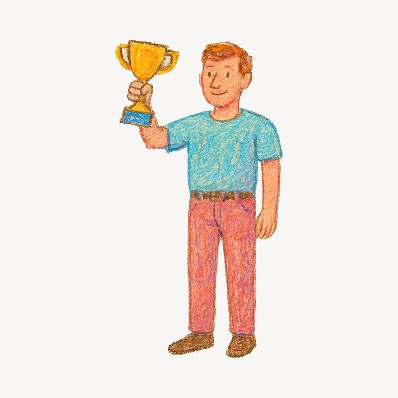 Hands Holding Trophy Transparent Achievement Shadow Images | Free ...