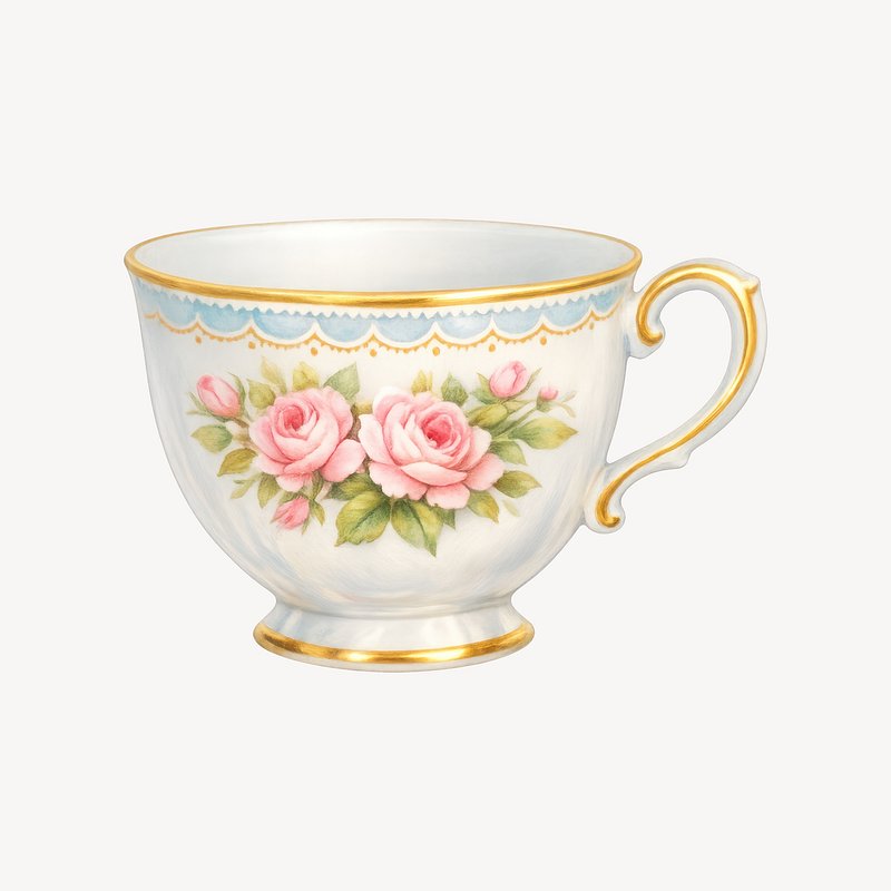 Vintage Porcelain Floral Background Pattern Images | Free Photos, PNG ...