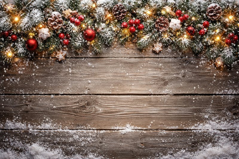 Berries In Snow Winter Background Snowy Holiday Images | Free Photos ...