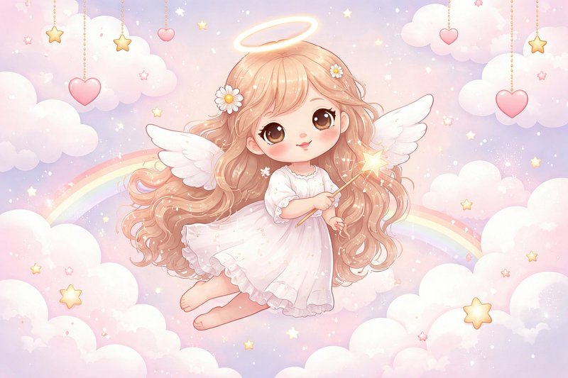 Sky Cloud Rainbow Cute Wallpaper Images | Free Photos, PNG Stickers ...