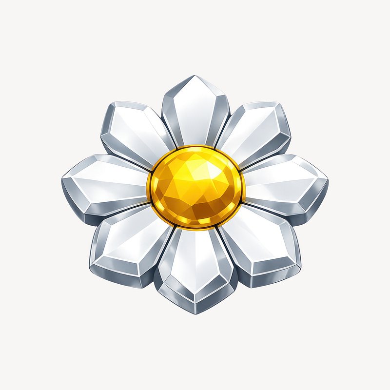 Silver Gold Flower Design Images | Free Photos, PNG Stickers ...