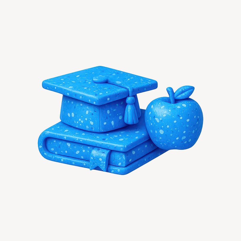 Knowledge Apple Learning Books Graduation Cap Images | Free Photos, PNG ...