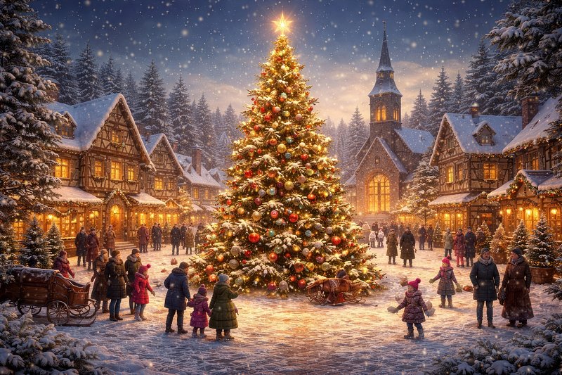 Winter Churches Background Snow JPG Tree Images | Free Photos, PNG ...