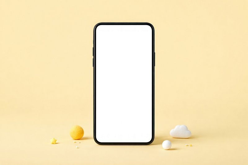 Display+look Design Mockup Modern Minimalist Smartphone Images | Free ...