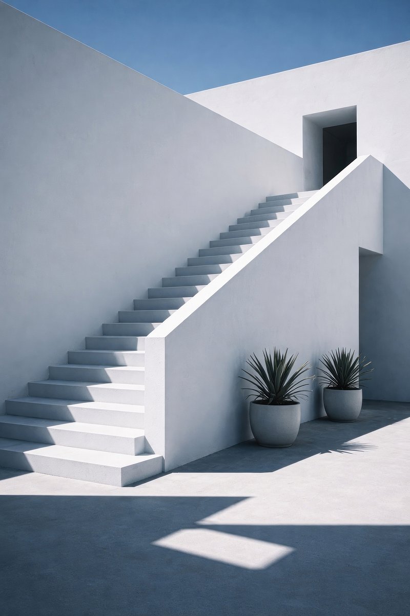 Wall Stair Architecture Design White Shadow Images | Free Photos, PNG ...