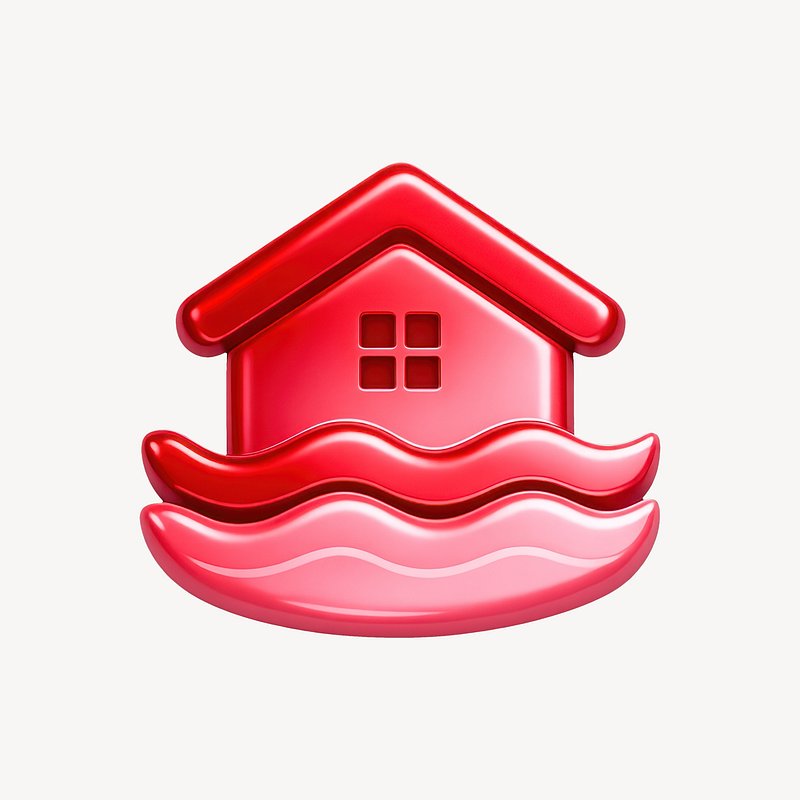 Flood Waters Gradient House Images | Free Photos, PNG Stickers ...