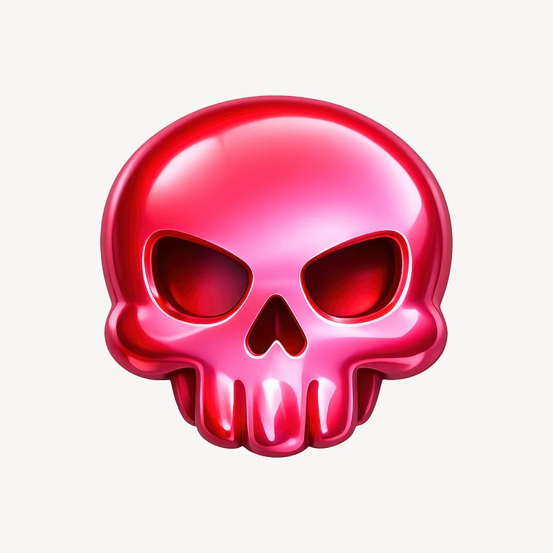 Skull+icon+red PNG Images | Free Photos, PNG Stickers, Wallpapers ...