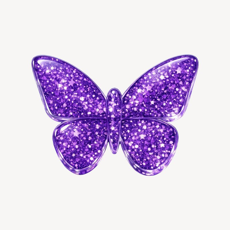 Transparent Blue Butterfly Design Shadow Cute Images | Free Photos, PNG ...