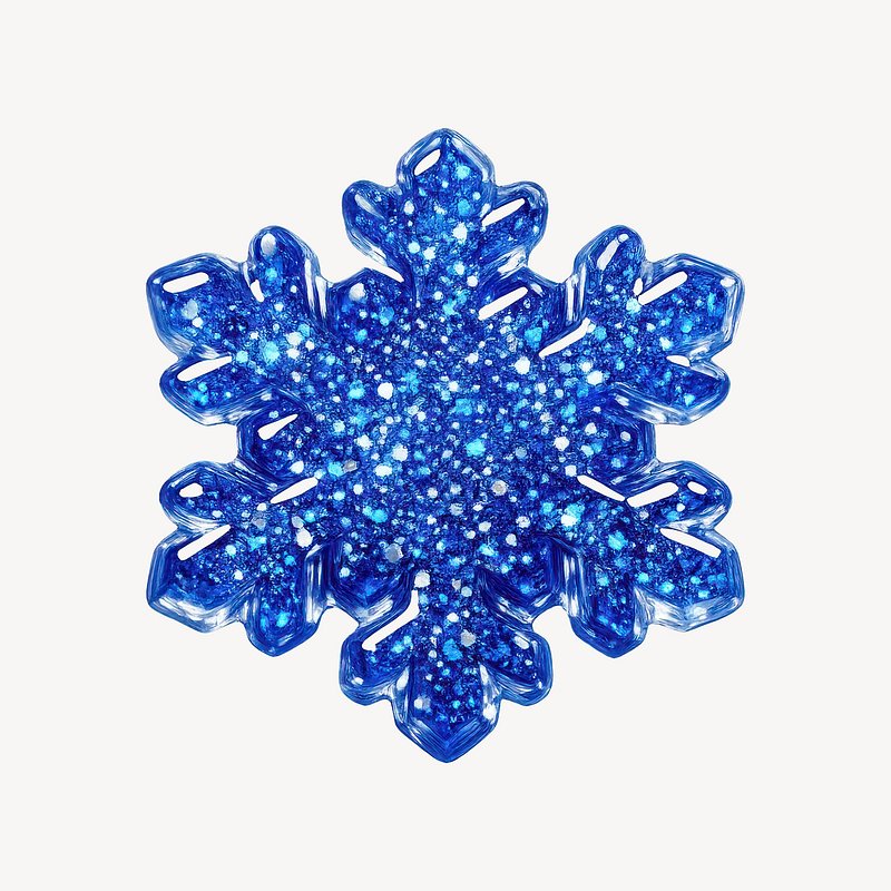 Snowflakes Glitter Background Aesthetic PNG Images | Free Photos, PNG ...