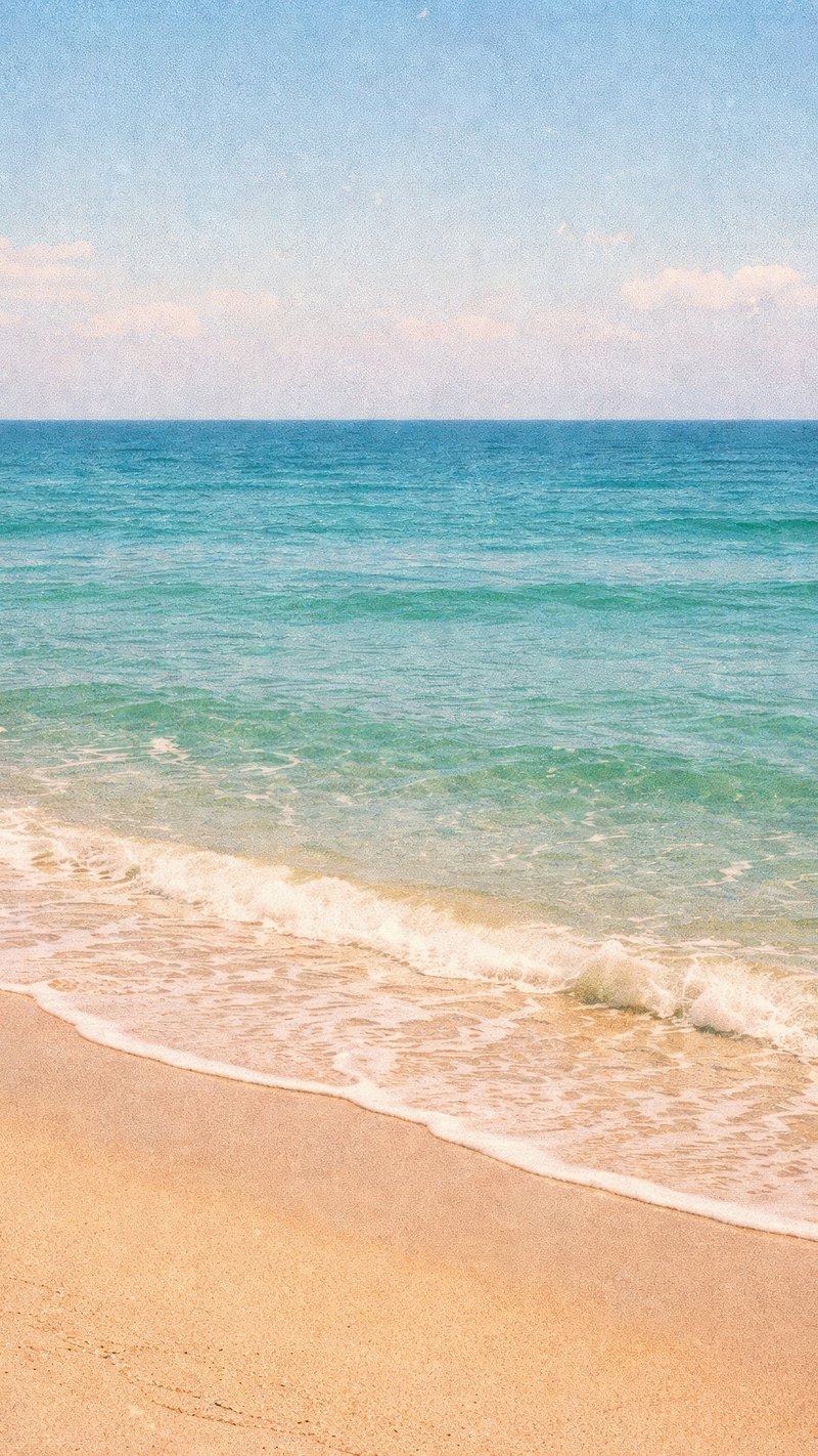 Blue Aesthetic Photos Beach Sea Images | Free Photos, PNG Stickers ...