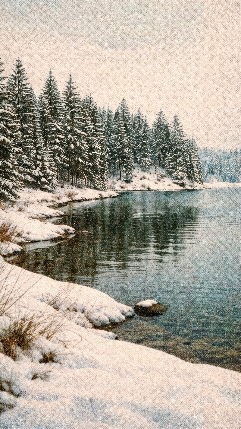 Winter Nature Landscape Background Aesthetic Forest Images | Free ...