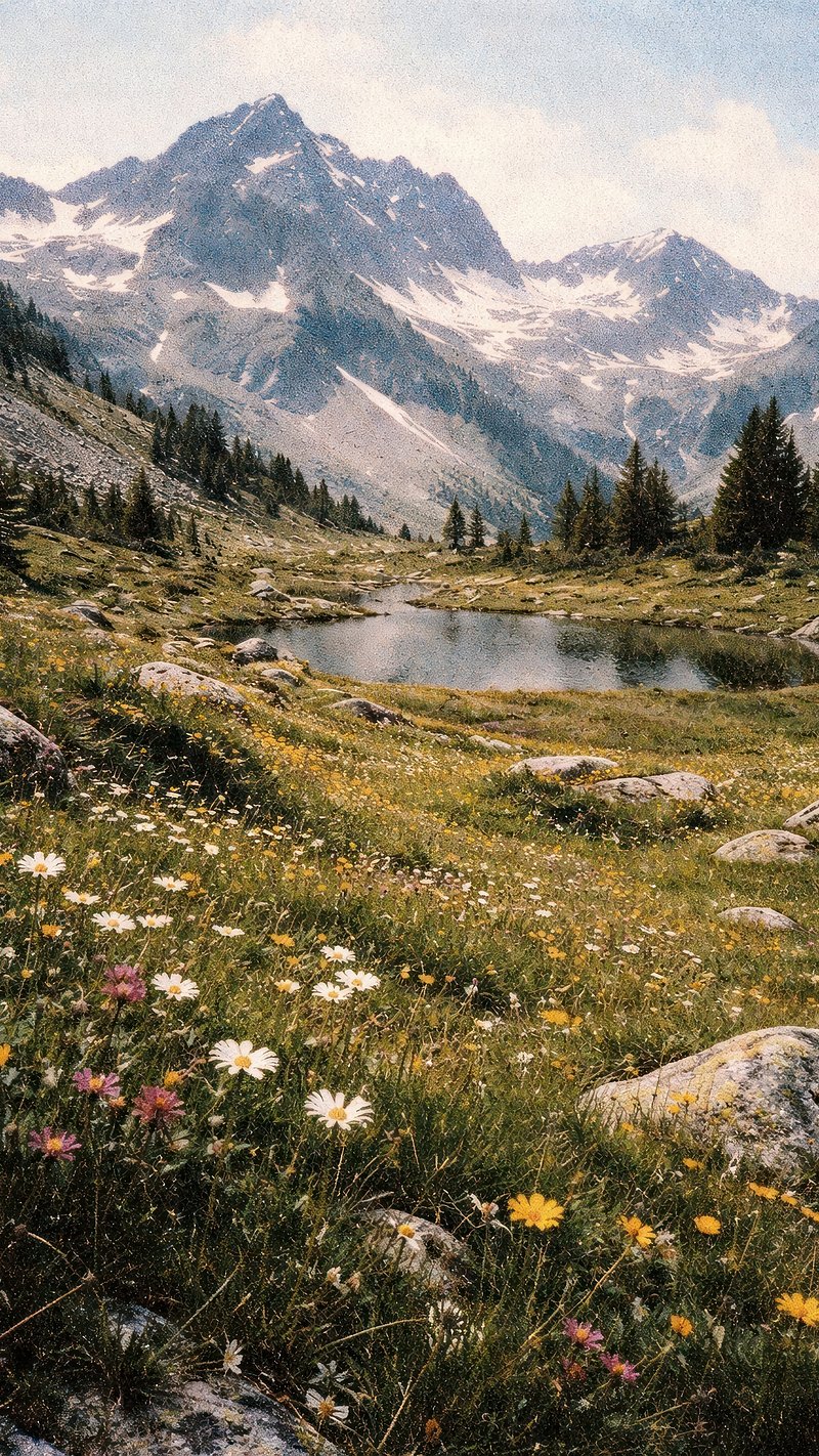 Mountain Scene Nature Scenery Images | Free Photos, PNG Stickers ...