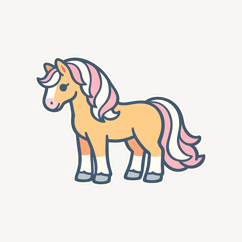 Pony+cartoon Horse Images | Free Photos, PNG Stickers, Wallpapers ...